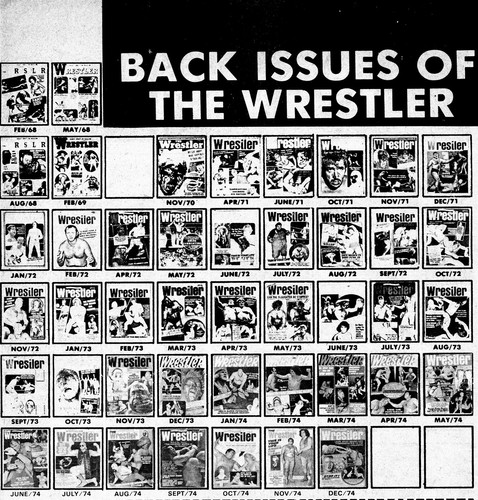 THE WRESTLER MAGAZINE 8/72 KILLER KOWALSKI BRISCO VS FUNK SWEET DADDY ...