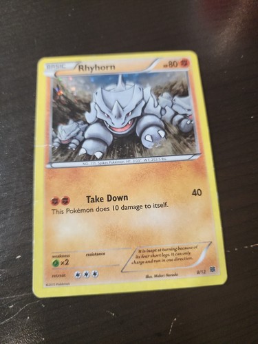 Rhyhorn 8/12 Holo McDonald's Promo MP/LP Pokemon card 2015 p13 | eBay