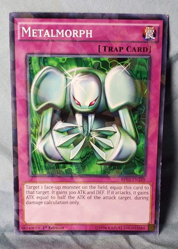 Metalmorph BP03-EN189 Trap Card - Shatterfoil - 1st Edition - | eBay
