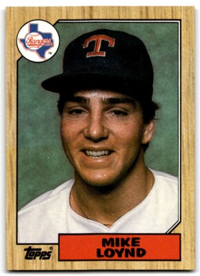 1987 Topps Mike Loynd Rookie a Texas Rangers #126 | eBay