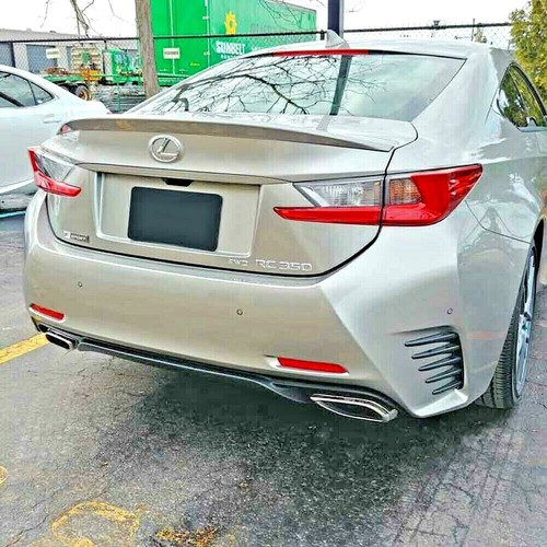 For: Lexus RC 2015-2024 Painted To Match Factory Flush Mount Spoiler # ...