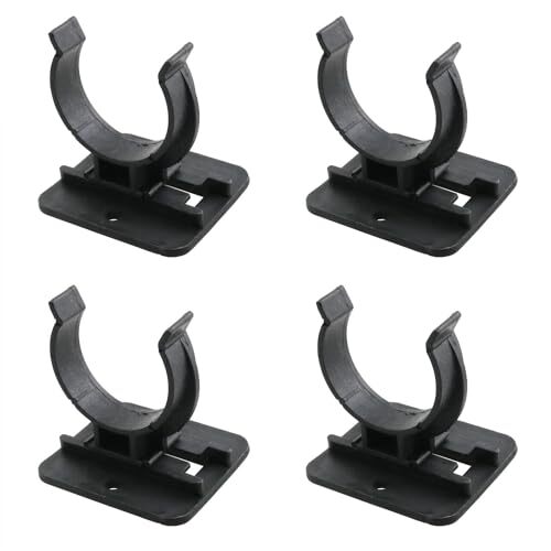 4set Plastic Toe Kick Clip Wooden Flat Adapter Kitchen Leveling Feet ...