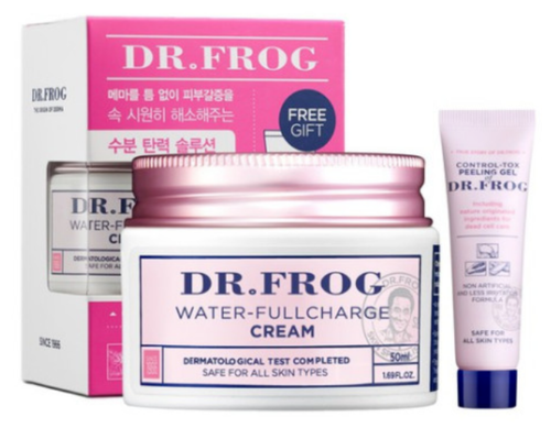 Dr.Frog Water-Full Charge Cream 50ml Peeling Gel 20ml Moisturizing K ...