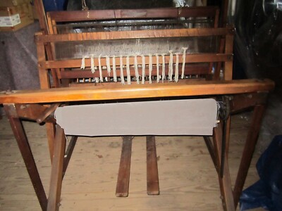 VINTAGE UNION 36 VICTORY FLOOR WEAVING LOOM | eBay