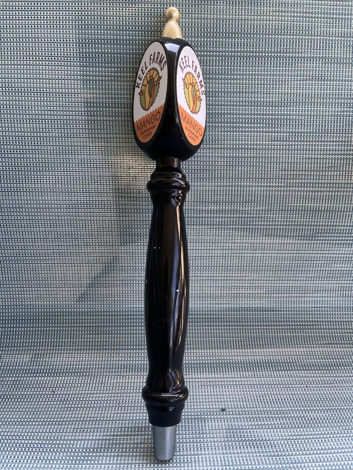 KEEL FARMS Mango Agrarian Cider TAP HANDLE, PLANT CITY, FLORIDA | eBay