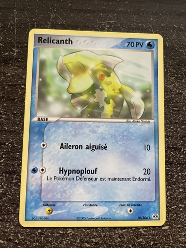 RELICANTH RARE - POKÉMON 18/106 EX EMERAUDE NEUF FR | eBay