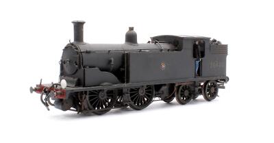 HORNBY 'OO' GAUGE BR BLACK 0-4-4T CLASS M7 #30480 LOCOMOTIVE *WEATHERED ...