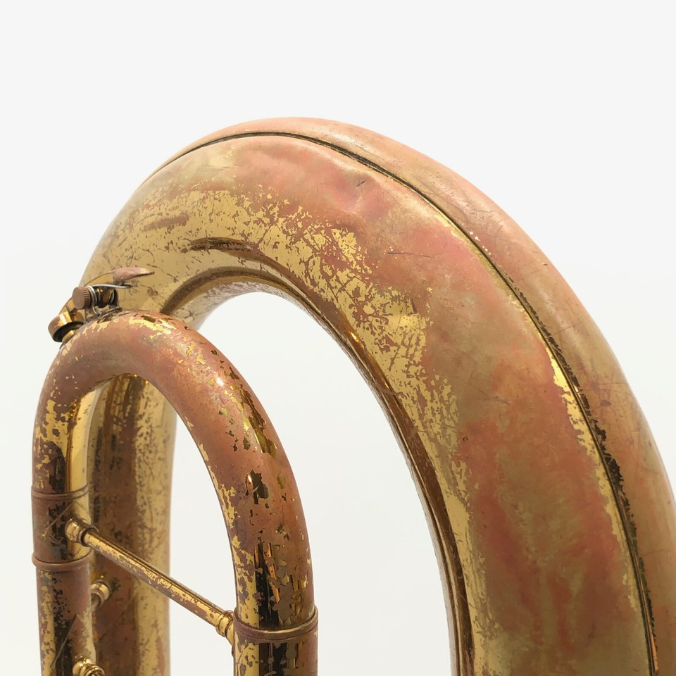 King Musical Instruments 628 Brass 3-Valve Euphonium w Case, No ...