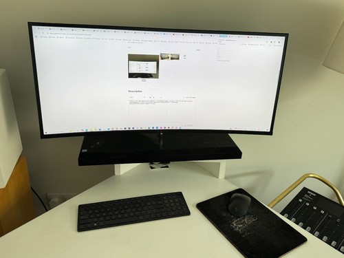 HP Envy PC i7 7700T NVIDIA GTX 950 8GB RAM 1.1TB HDD 4K 34" Curve ...