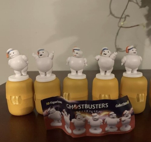 Ghostbusters Afterlife Mini stay puft Pufts Figurines Set Of 5 RARE ...