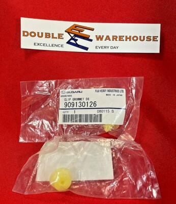 NOS OEM Subaru 909130126 Clip Grommet D8 LOT OF TWO (2) | eBay