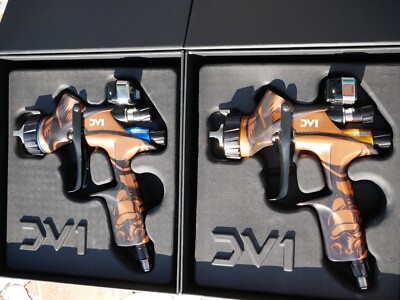 Devilbiss Dv1 Clear Coat & Base Coat Digital Gun Old School 905921 ...