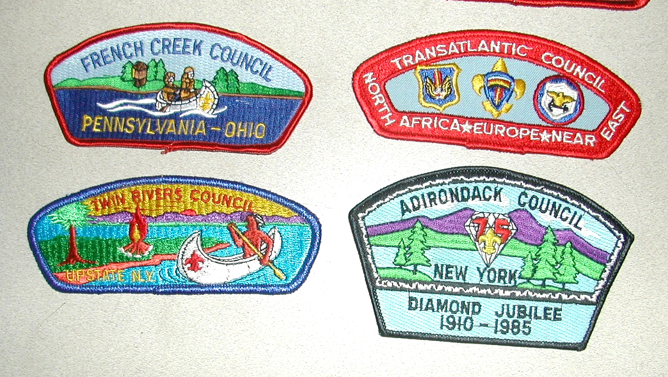10 VINTAGE CLOTH SCOUTING PATCHES | eBay