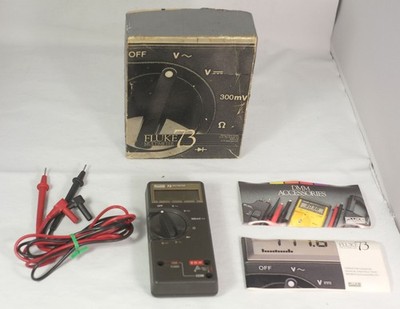 Fluke 73 Digital Multimeter with Probes | eBay