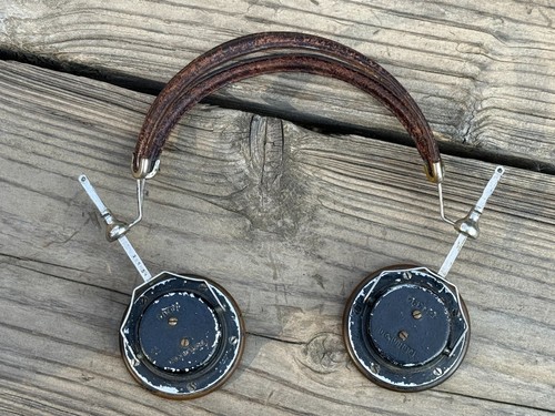 WW2 German Tanker Radio headset Telefunken Panzer SAN FRANCISCO ESTATE ...