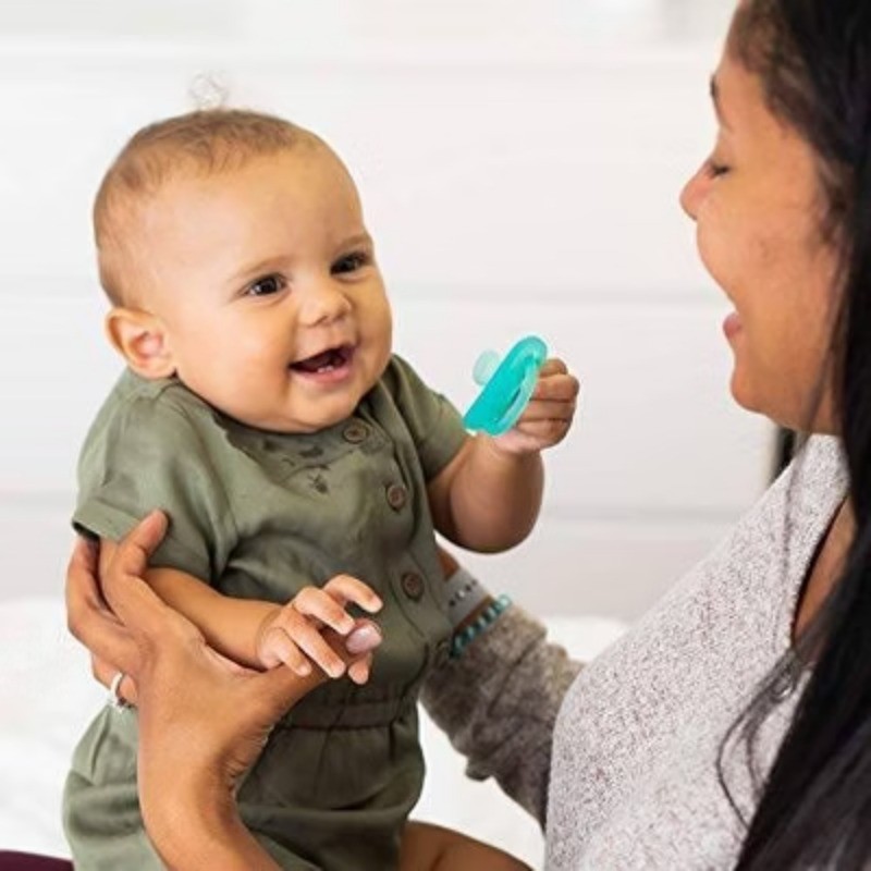 [Clippers]Evenflo Balance Stage 2Orthodontic Silicone Pacifier 6 Months ...