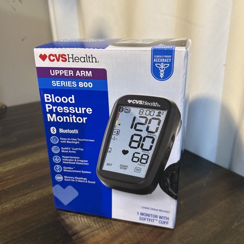 CVS Health Series 800 Upper Arm Blood Pressure Monitor Bluetooth ...