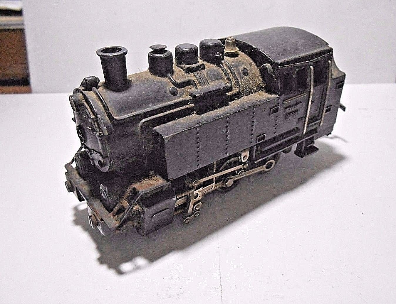 VINTAGE Fleischmann WEST GERMANY HO SCALE HEAVY LOCOMOTIVE TRAIN STEAM ...
