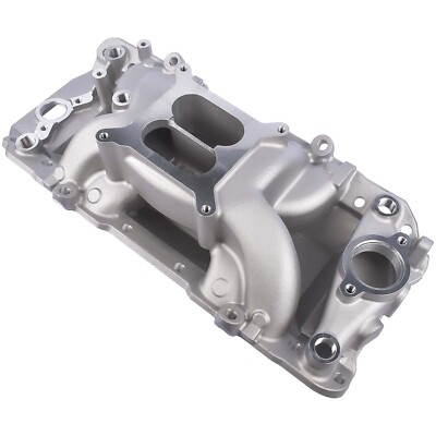 Air Gap Dual Plane Intake Manifold Aluminum for BBC Big Block Chevy V8 ...