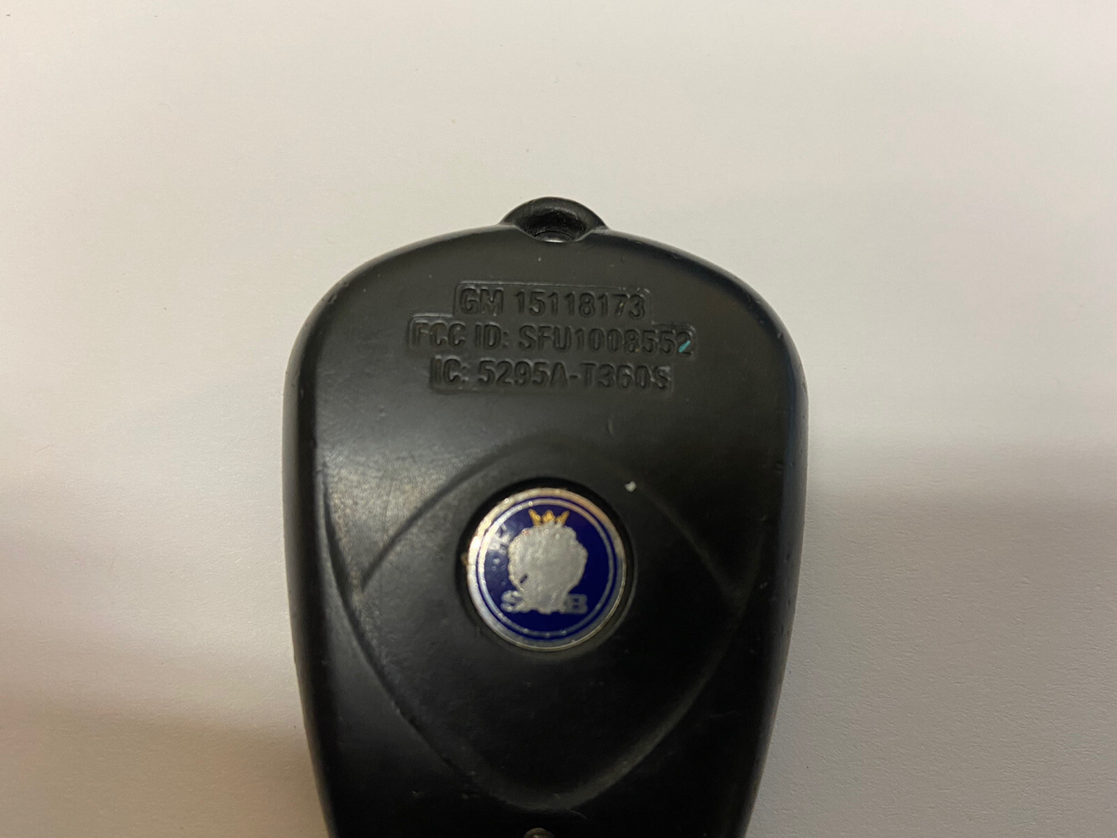 SAAB KEY FOB KEYLESS ENTRY REMOTE FCC ID SFU1008552 GM 15118173 SAAB ...