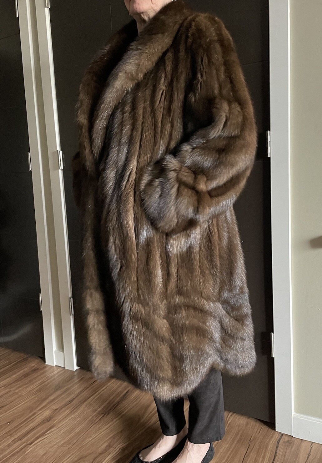 Opulent 100,000$ RUSSIAN SABLE FUR COAT Fits Sizes XL 2XL 3XL US Size 14-18 | eBay