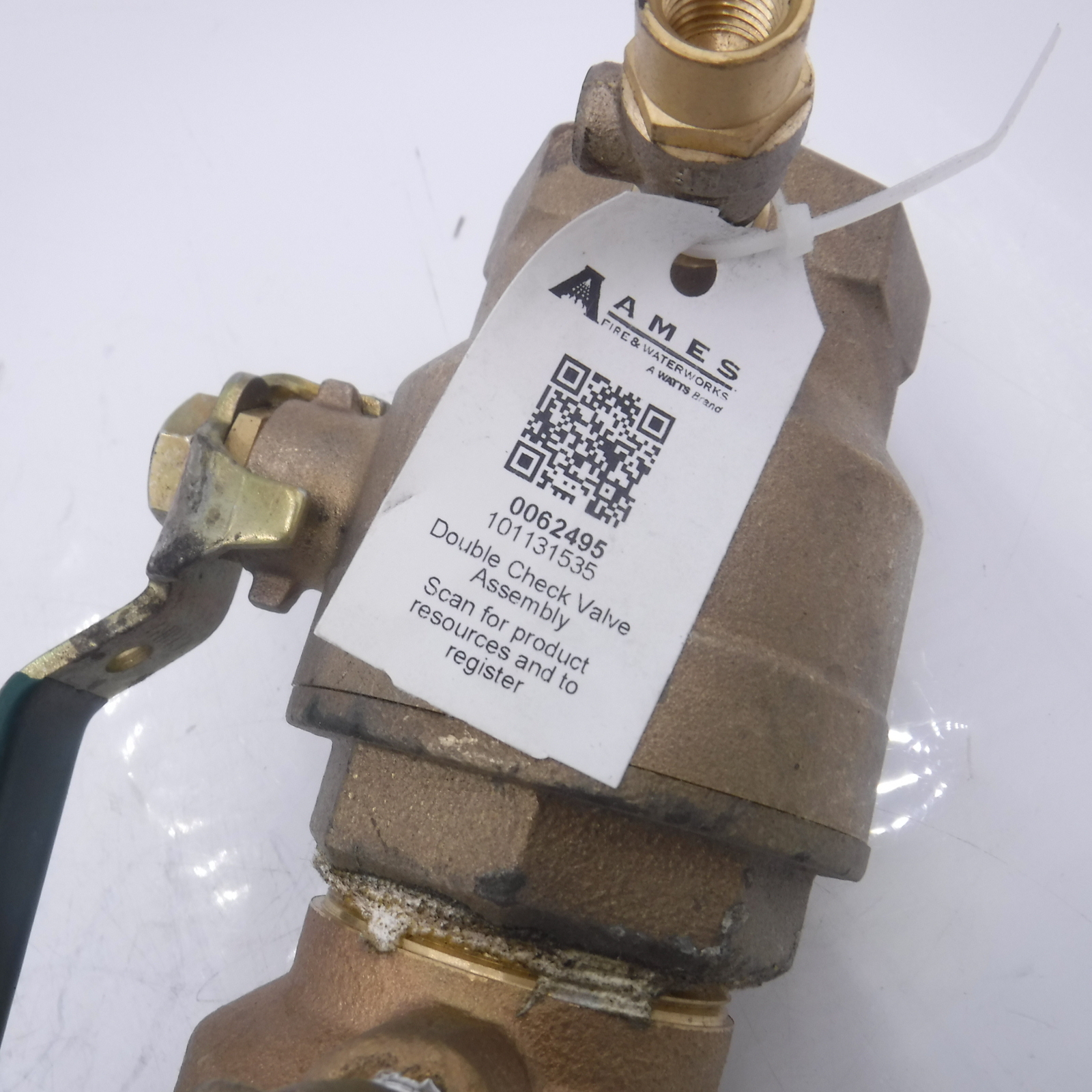 AMES 2" 2000b Double Check Valve Backflow Preventer Assembly DCA ...