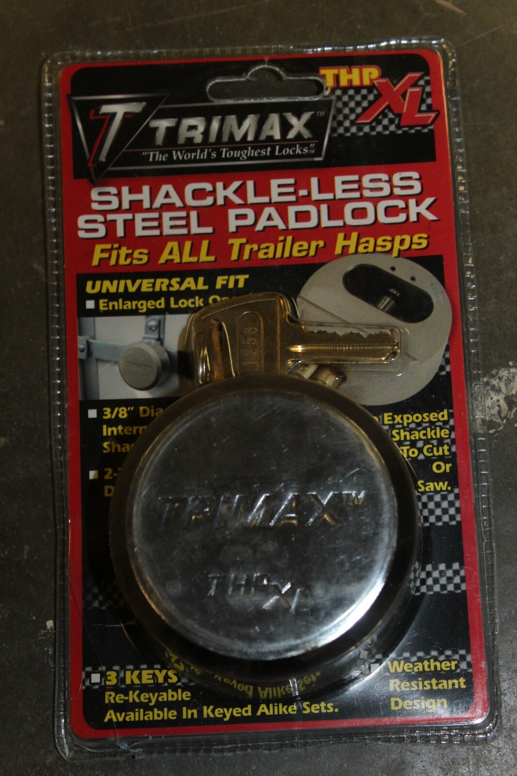 Trimax - THPXL - Hockey Puck Internal Lock for sale online | eBay