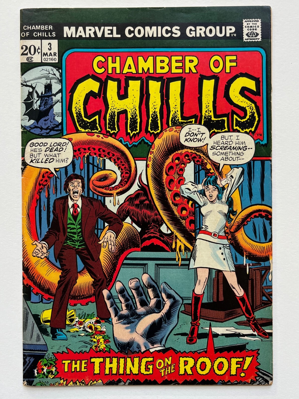 Chamber of Chills #3 (1973) Roy Thomas Frank Brunner FN+ range | eBay