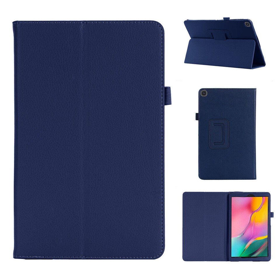 Folio PU Leather Stand Flip Cover Tablet Case for Samsung Galaxy Tab A ...