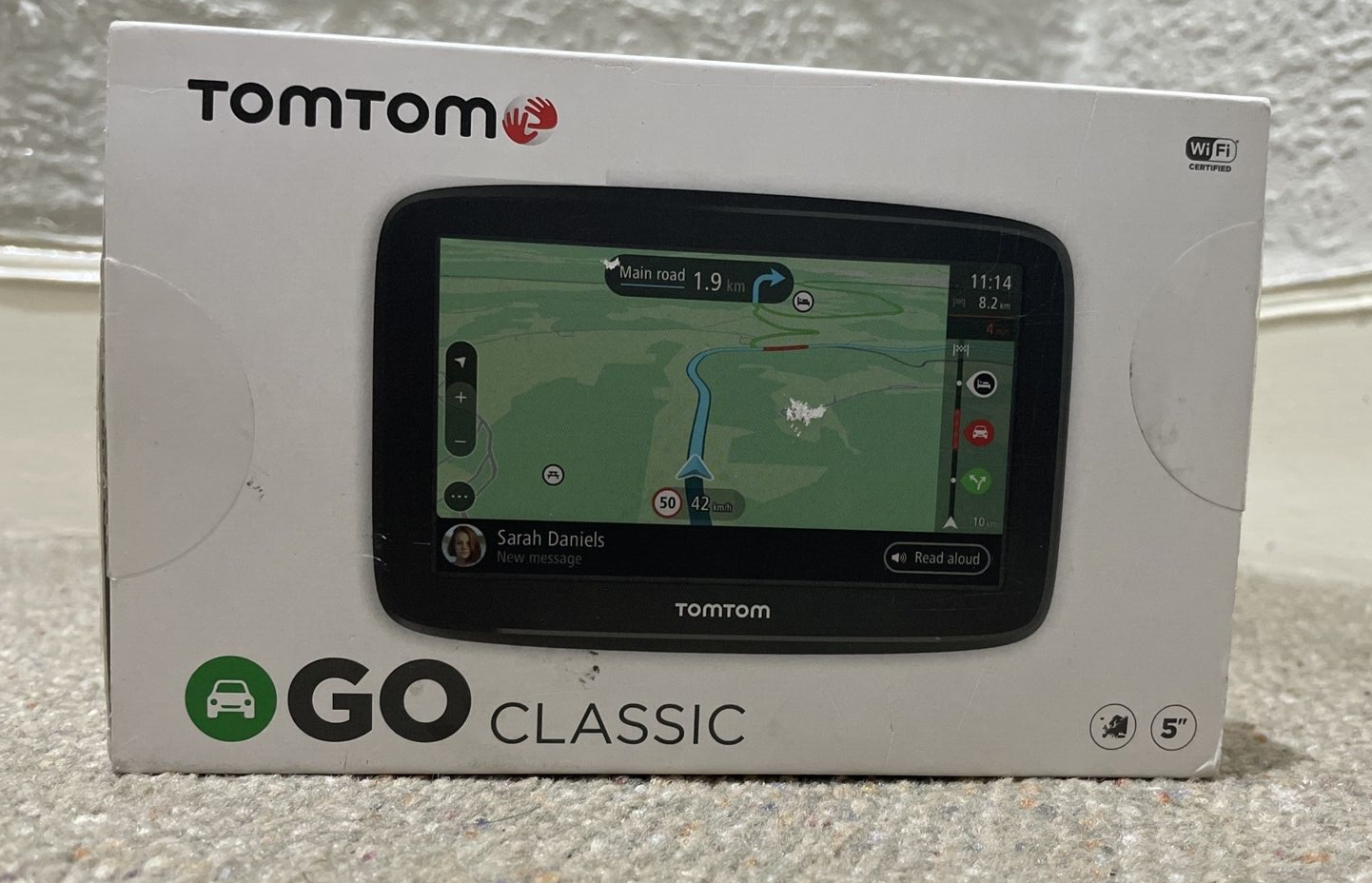TomTom GO Classic 5" GPS Sat Nav UK, ROI & Full Europe - Black B+ ...