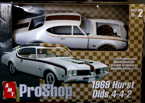AMT ProShop 1969 Oldsmobile 442 Hurst 1/25 Model Kit #31517 - NEW ...