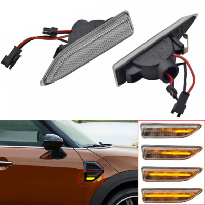 LED Dynamic Side Marker Light Indicator For Mini Countryman F60 2017 18 ...