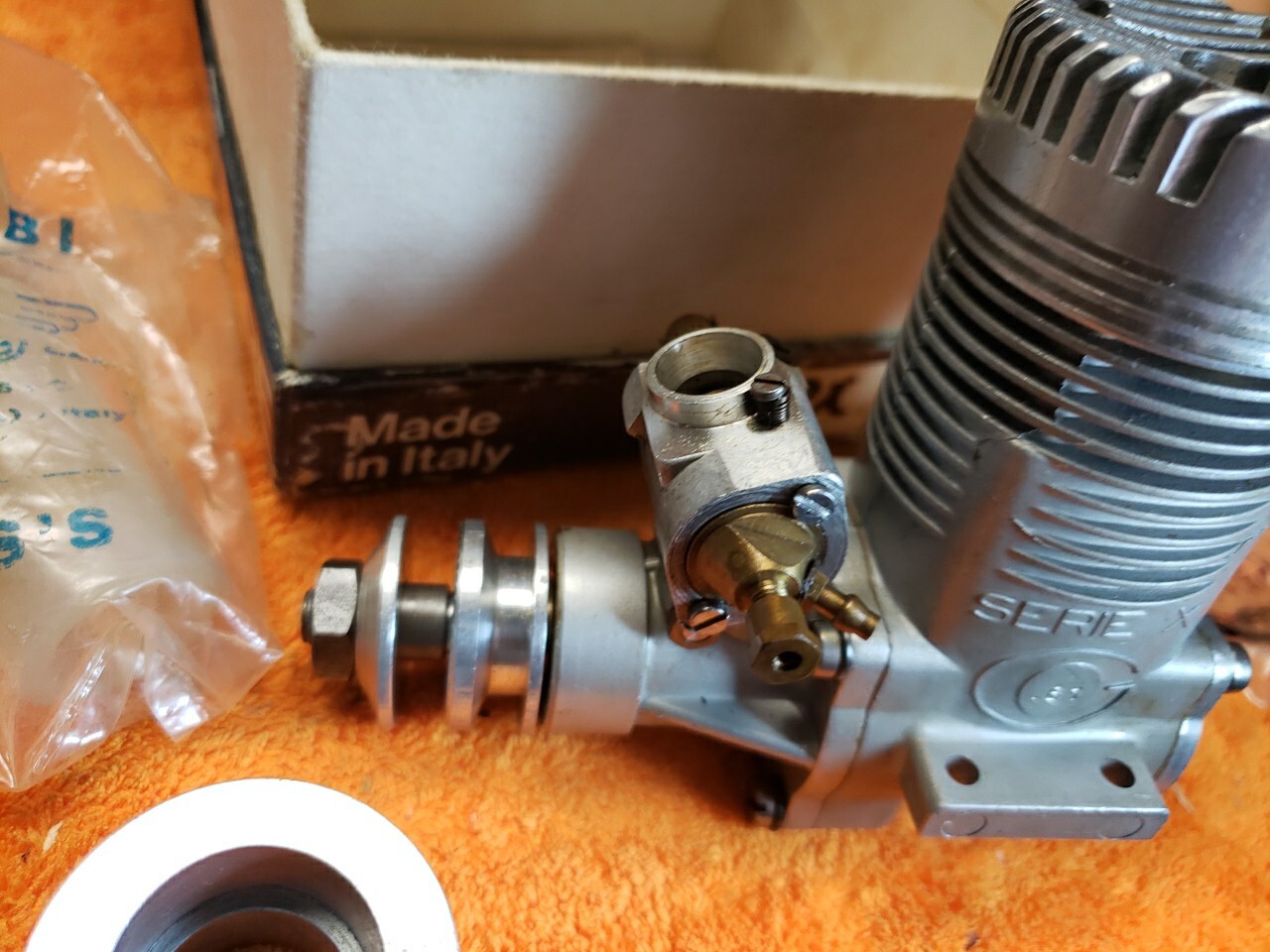 SUPER TIGRE Engine - X series - ST X .60 Silver Head RC rear exhaust ...