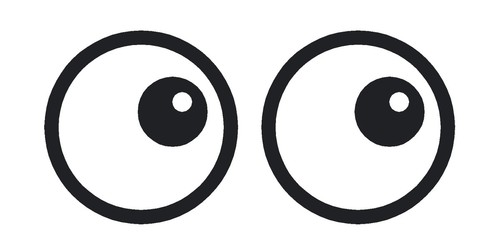 Aufkleber Sticker Comic Augen Eyes Fun lustig Auto Laptop etc. div ...