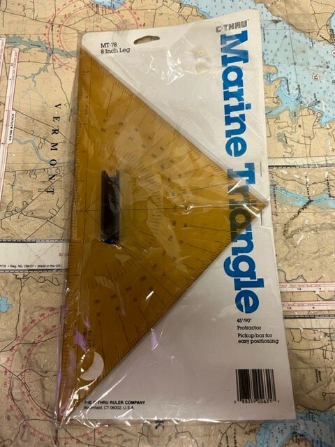 The C-Thru Ruler Company #MT-78 Marine Triangle Clear. | eBay