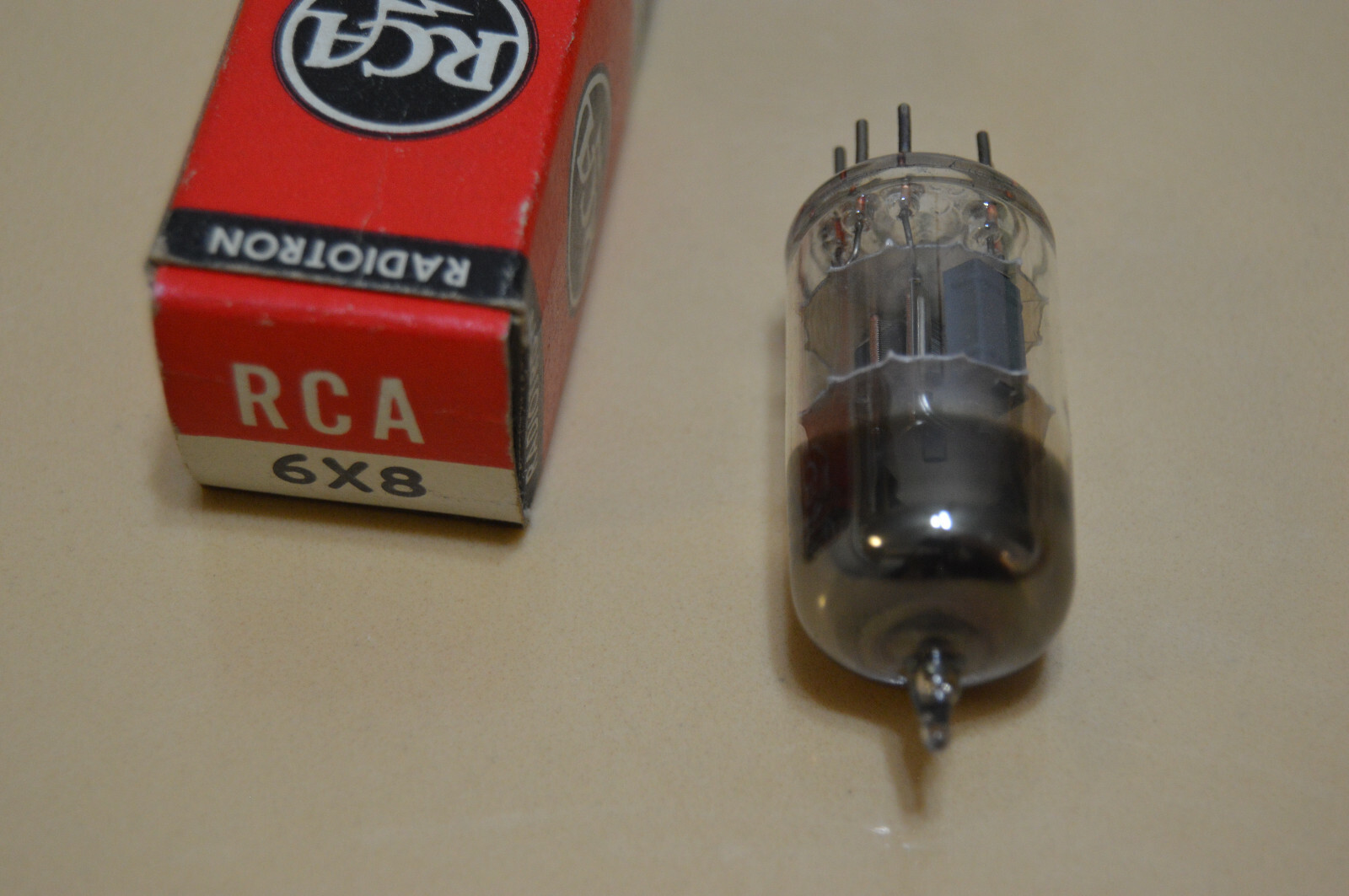 Vintage RCA 6X8 Electronic Tube (New Old Stock In Original Box) | eBay