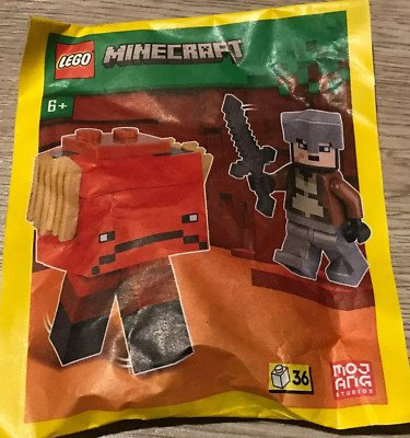 LEGO Minecraft - Nether Hero and Strider - Mini Set - 662402 - New ...
