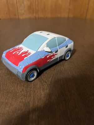 teen titans go cyborg turbo mobile car transforming 2003 Bandai Dc ...