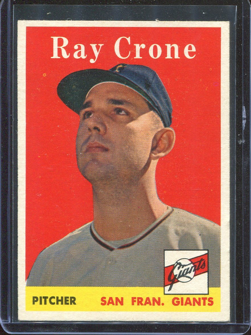 1958 Topps Baseball # 272 Ray Crone (NM) Near Mint | eBay