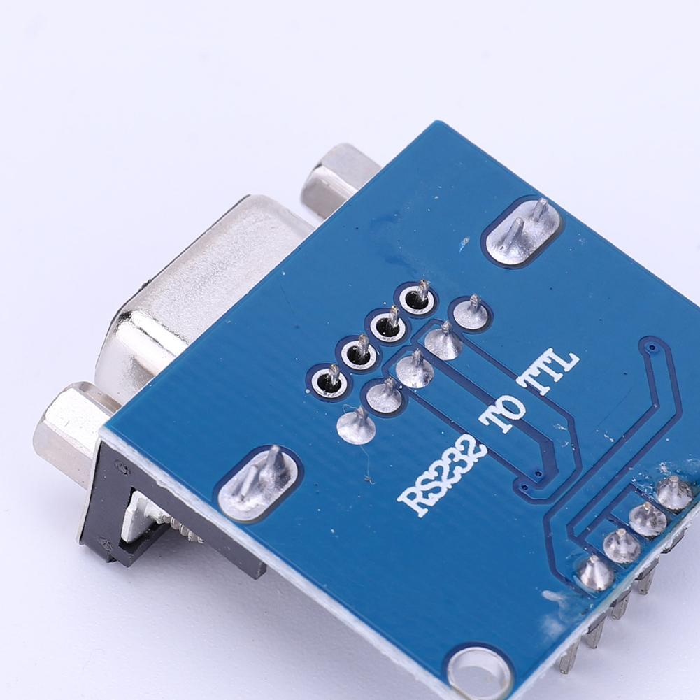 MAX3232 RS232 To TTL MAX232 Flashing Board 3.3V-5.5V Female Serial To ...