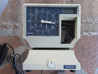 Time Clocks - Amano Tcx-11 Time