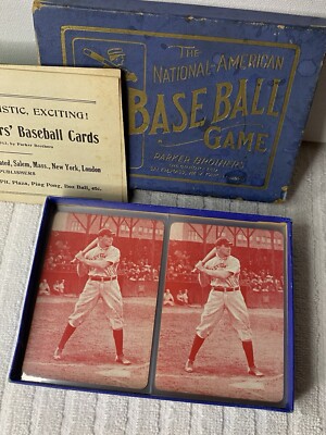 (50) Napoleon Nap Lajoie Baseball Card Game FULL SET Red Back 1913 ...