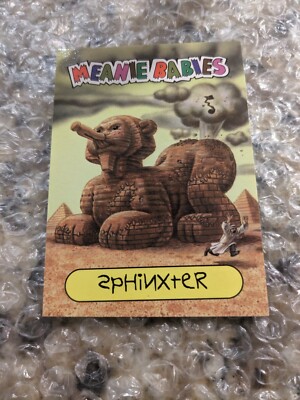 MEANIE BABIES PROMO TRADING CARD COMIC IMAGES~1998~NM/M SHARP CORNERS ...