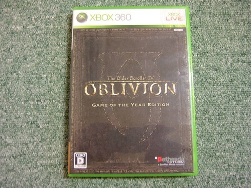 Xbox 360 Oblivion Game of the year edition Original ver Import Japan ...