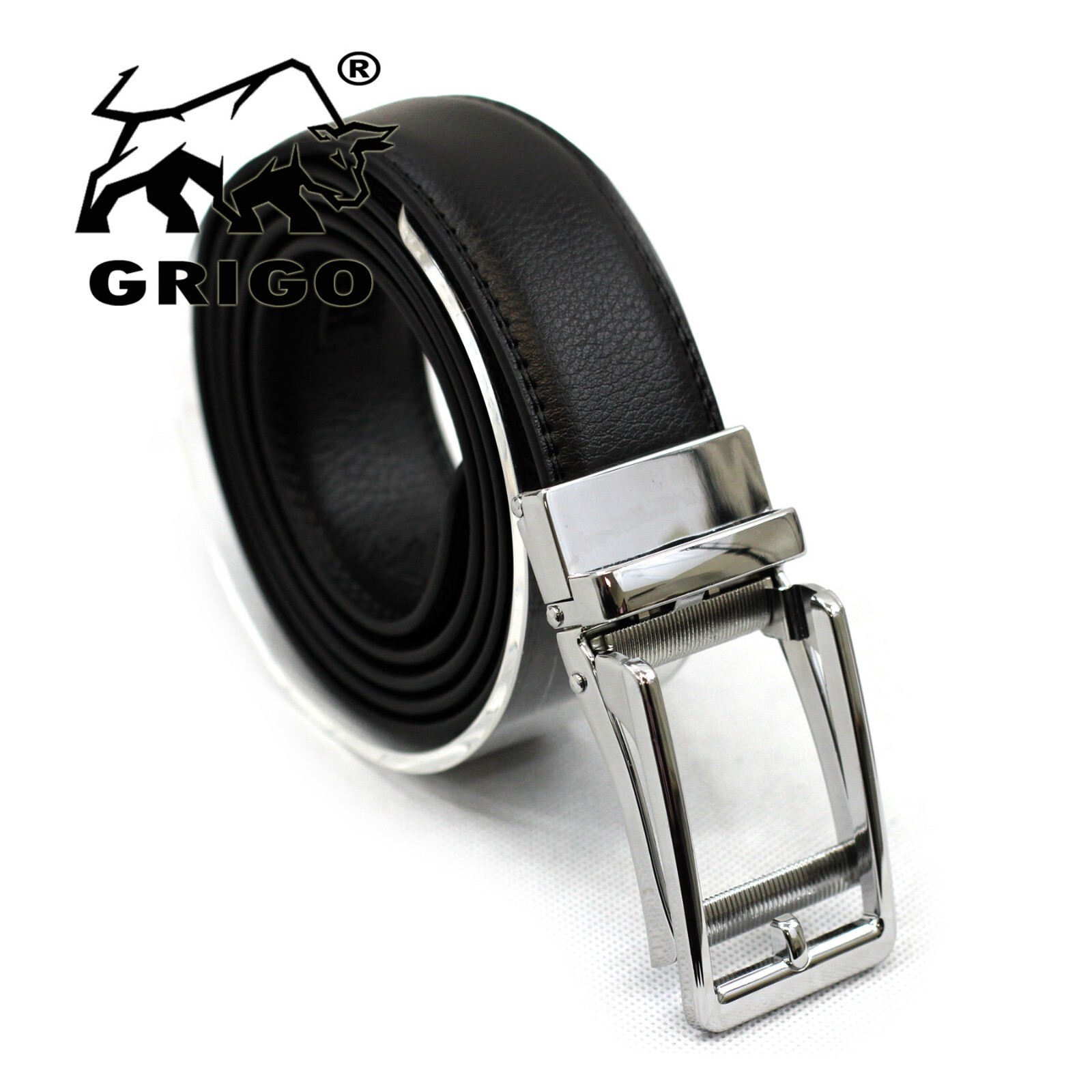 Automatic Leather Belt Automatic CLICK Adjustable Men As Seen On TV USA ...