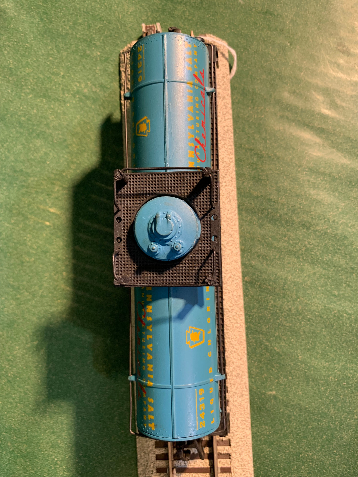 American Flyer 24319 PENN SALT TANKER~CUSTOM ~~SUPERBLY Detailed~ ! | eBay