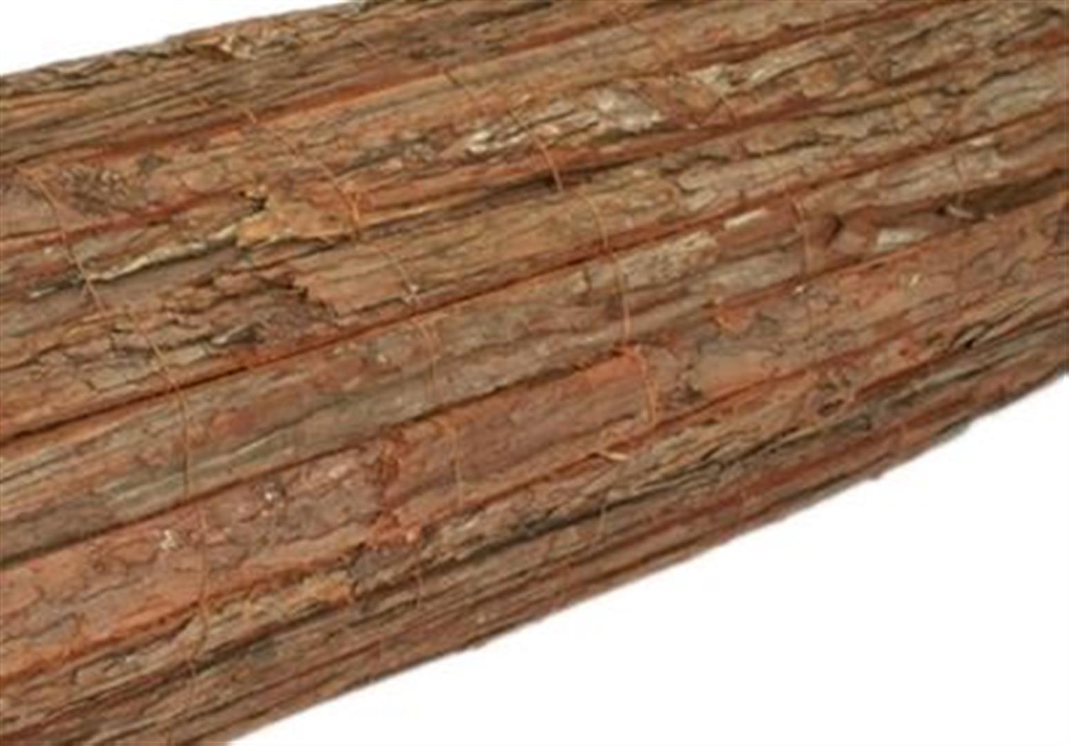 Bark Screen Fencing Roll Fence 1.5 M(H) x 3m(W) Bark Wood Privacy ...