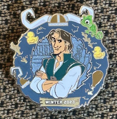 Disney Winter 2023 Tangled Flynn Rider & Pascal Snuggly Duckling Pin LE ...