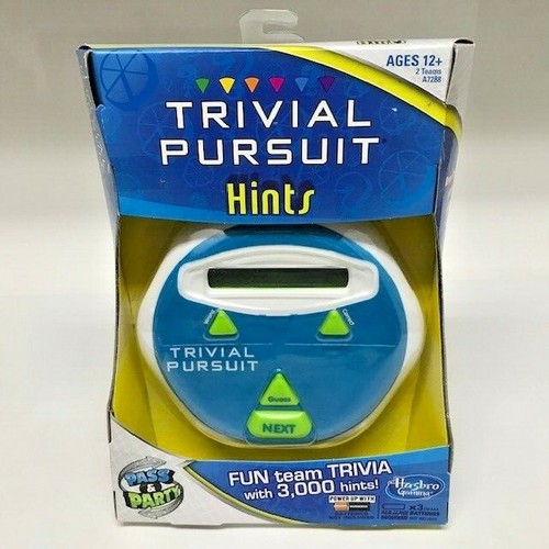 Trivial Pursuit Hints Game Fun Team Trivia With 3000 Hints For Kids New ...