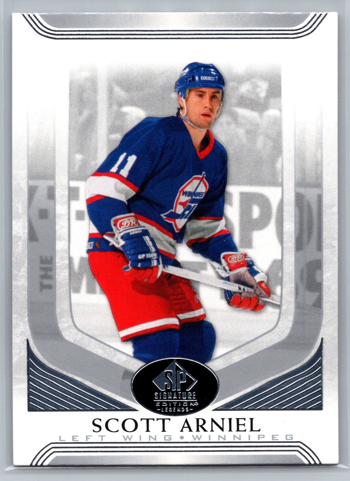 2020-21 SP Signature Edition Legends #138 Scott Arniel Winnipeg Jets | eBay